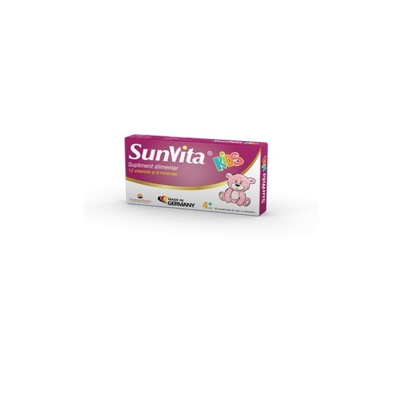 SunVita Kids x 30 comprimate de supt SunWave Pharma