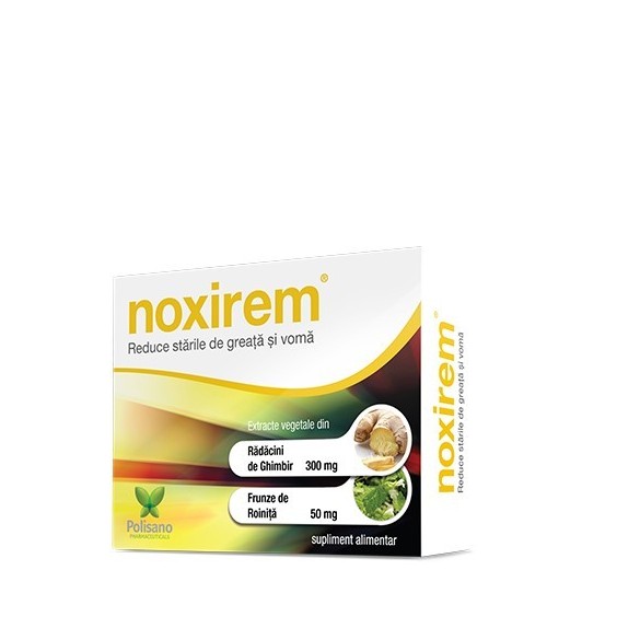 Noxirem Reduce Starile de greata si voma x 20 capsule Polisano