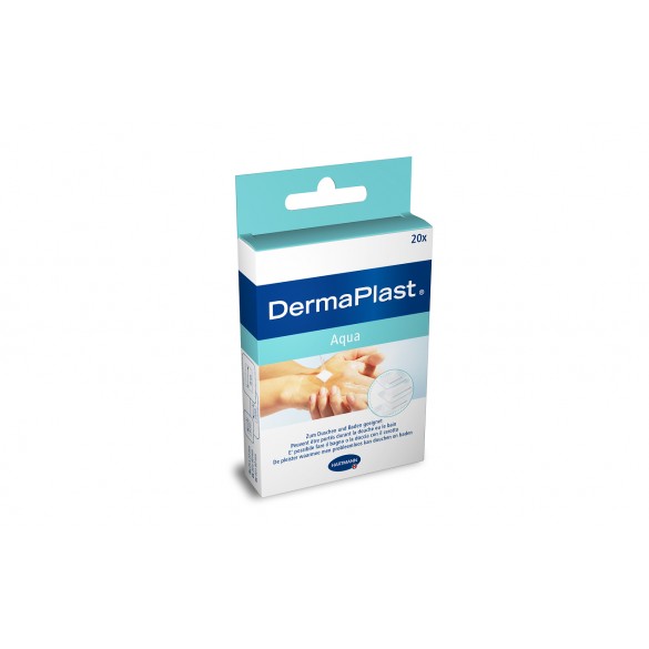 DermaPlast Aqua - Plasturi transparenti rezistenti la apa x 20 bucati ...
