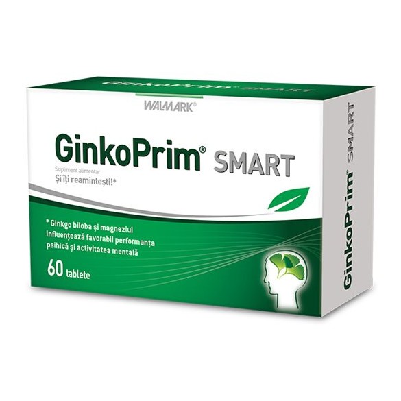 GinkoPrim Smart x 60 tablete Walmark