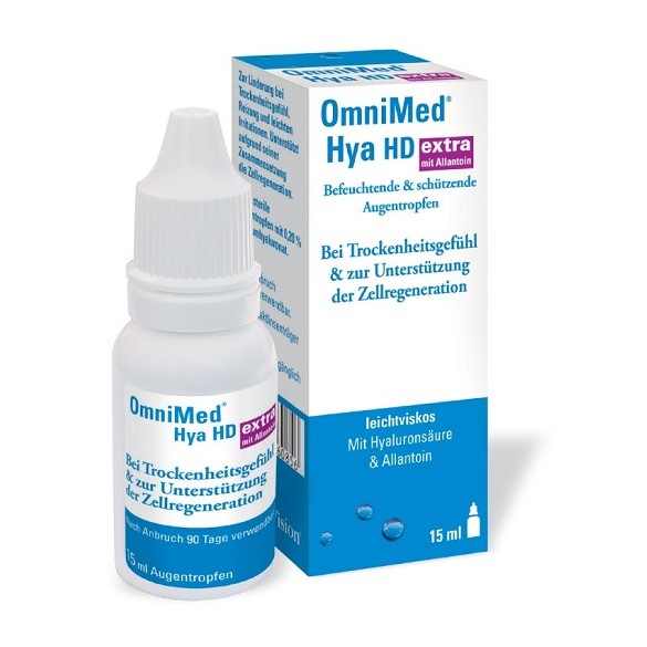OmniMed Hya HD Extra picaturi oftalmice x 15 ml Omnivision
