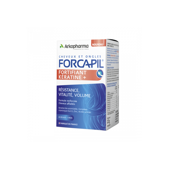 Forcapil Fortifiant Keratin+ x 60 capsule Arkopharma