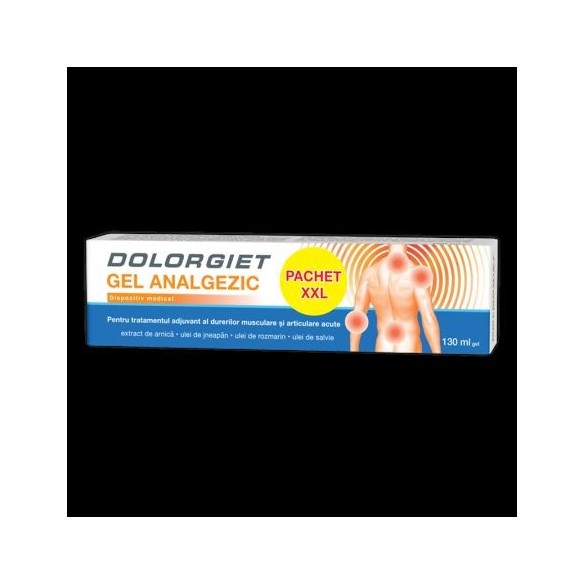 Dolorgiet Gel Analgezic x 130 ml Zdrovit
