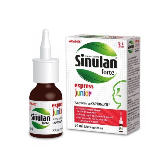 Sinulan Forte Express Junior x 20 ml Walmark