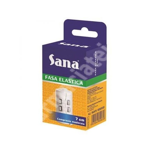 Fasa elastica 7 cm x 3 m Sana