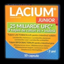 Lacium Junior 25 miliarde UFC x 10 capsule Zdrovit