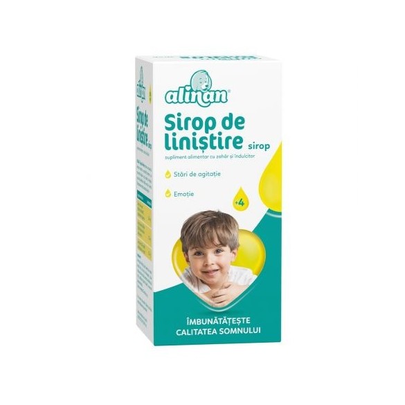 Alinan Sirop de linistire +4 ani x 150 ml Fiterman Pharma