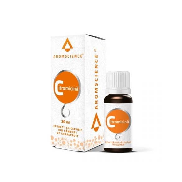 Citromicina AromScience Extract Gliceric din Samburi de Grapefruit x 30 ...