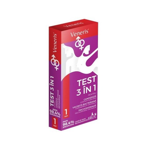 Veneris 3-in-1 Test Candida Albicans, gardnerella vaginalis ...