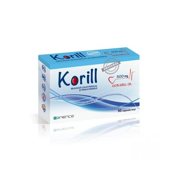Korill 500 mg x 30 capsule moi Sanience