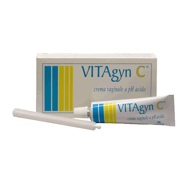 Vitagyn C crema vaginala cu pH acid x 30 g. si 6 aplicatoare de unica ...